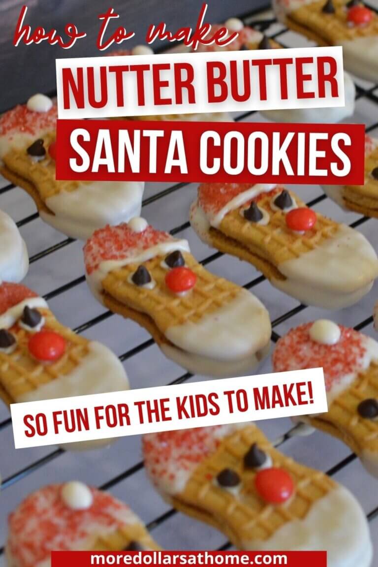 Santa Nutter Butter Cookies Recipe - More Dollar$$ at Home