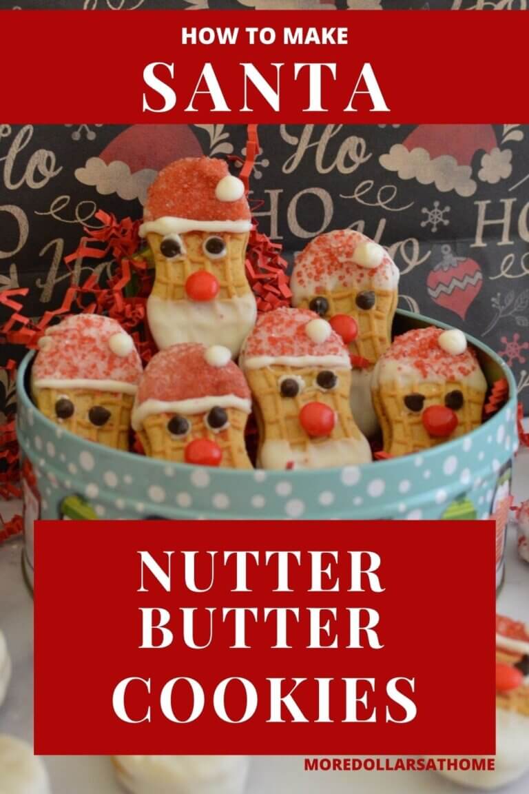 Santa Nutter Butter Cookies Recipe - More Dollar$$ at Home